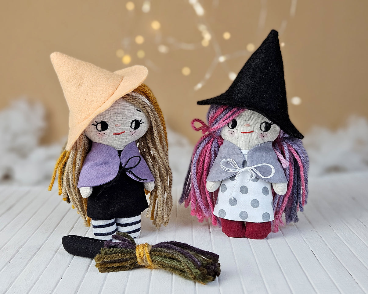 Witch costume - PDF sewing pattern and tutorial